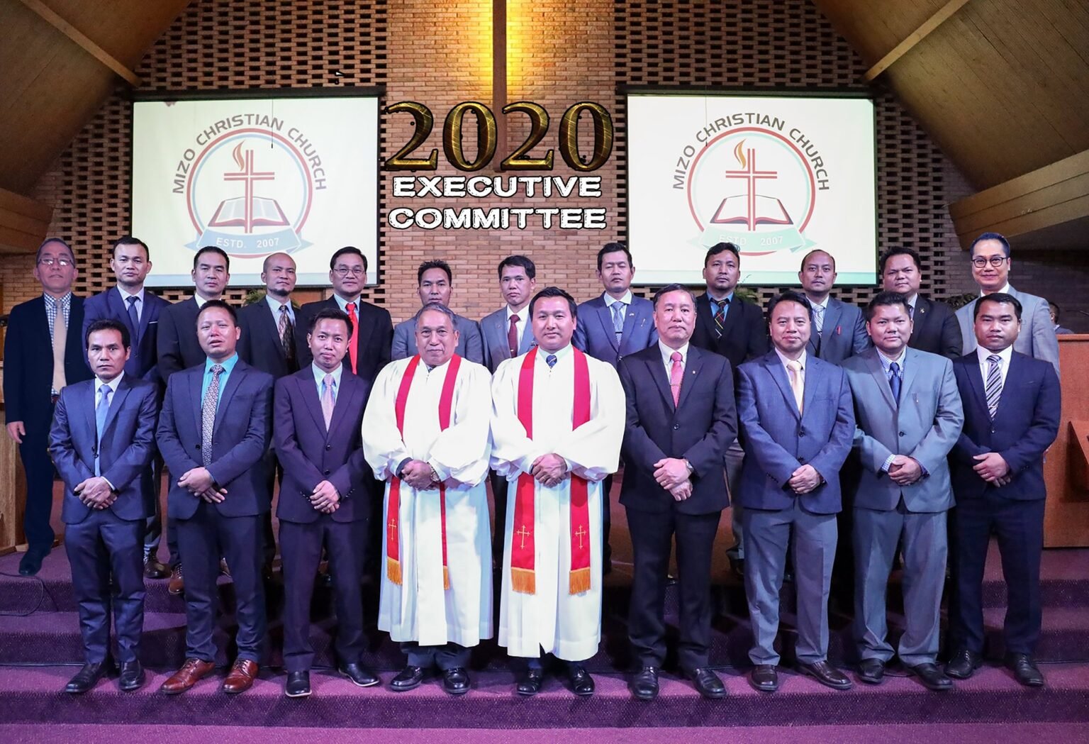 2020 Church Executive Committee Members – Mizo Christian Church